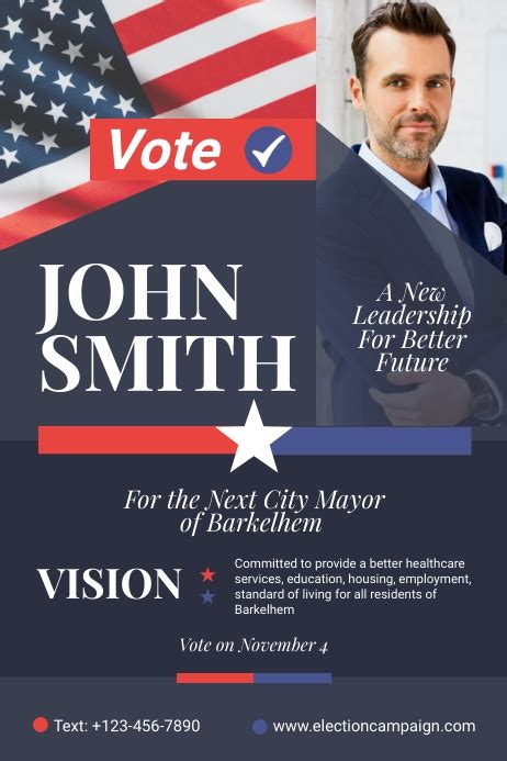 Campaign Poster Template Postermywall
