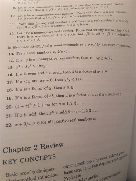 Solved Let D Be A Nonnegative Real Number Prove That