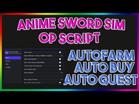 Roblox NEW Anime Sword Simulator Script Exploit GUI Pastebin 2022 YouTube