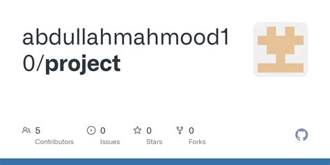 GitHub Abdullahmahmood Project