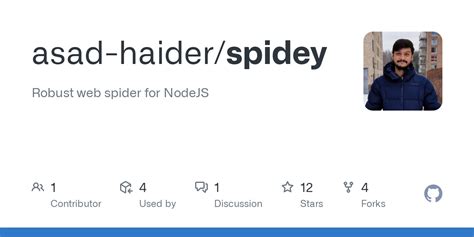 Github Asad Haiderspidey Robust Web Spider For Nodejs