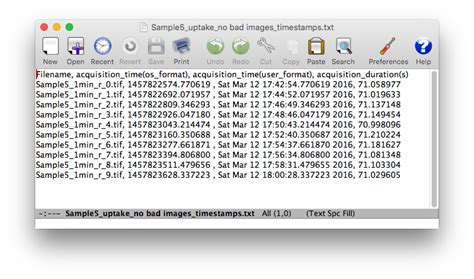 From Dsc Time Info To Ascii File Vs Time Documentation For Hugo