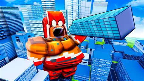 Я СТАЛ ОГРОМНЫМ и СЪЕЛ ВЕСЬ МИР в Роблокс 🍔😱 Youtube