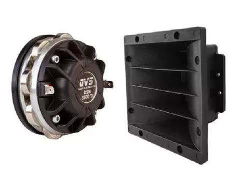 Kit Driver Qvs 3500 Ti 80 Rms Guia De Onda Line Array Parcelamento