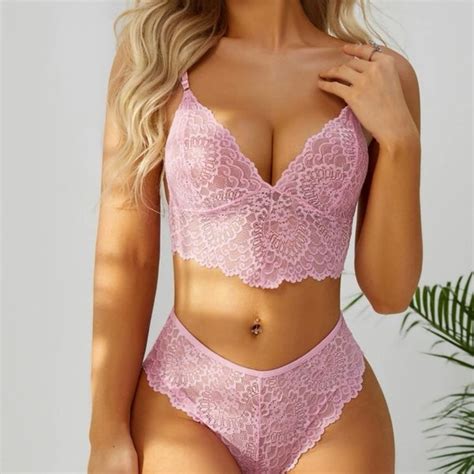 Floral Lace Lingerie Etsy