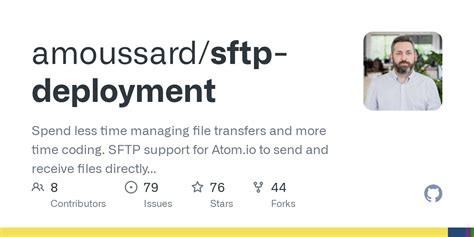 Github Amoussard Sftp Deployment Spend Less Time Managing File Transfers And More Time Coding