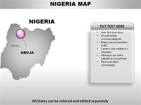 Nigeria Country Powerpoint Maps Presentation Powerpoint Images