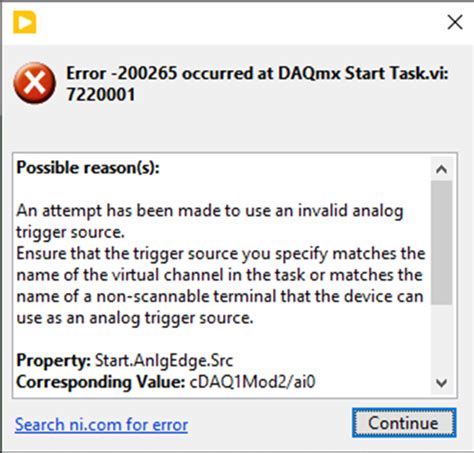 Solved How To Use A Trigger On Ni 9218 Ni Community