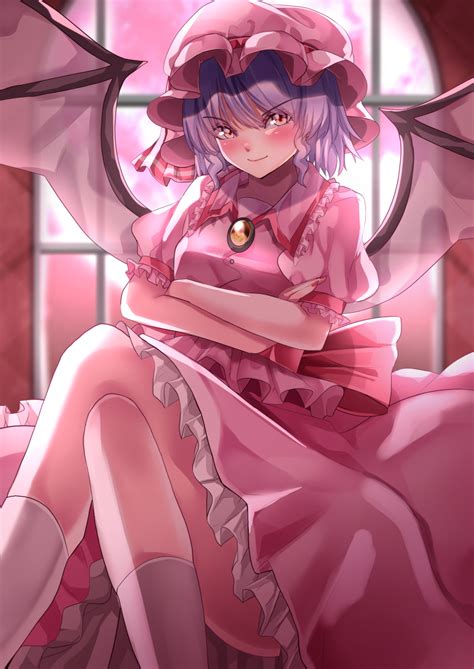 Mahoro Minase Mahoro Remilia Scarlet Touhou Light Purple Hair