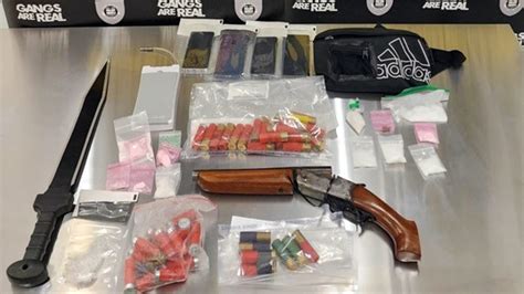 Drugs Sawed Off Shotgun Seized East Of Edmonton