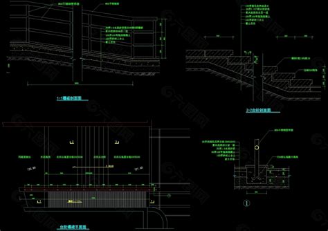 台阶cad图纸素材装饰装修素材免费下载 图片编号 4748573 六图网