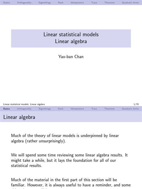 ch02 handout pdf eigenvalues and eigenvectors matrix mathematics