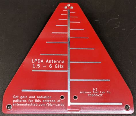 Log Periodic Antenna Calculator Arie Sowers