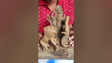 মাটির দুর্গা তৈরী Shortvideo Youtube