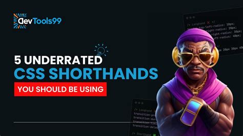 5 Underrated Css Shorthands You Should Be Using Devtools99 Css Webdevelopment Coding Youtube