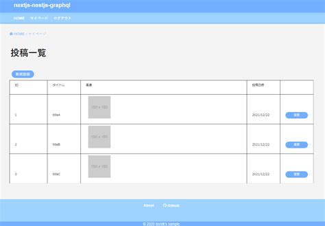 next js and nest js and prisma を利用してgraphqlを使ったアプリケーションを作成する webの学び舎