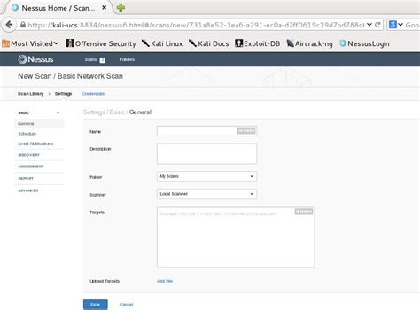 Security Unplugged Vulnerability Scanning Using Nessus