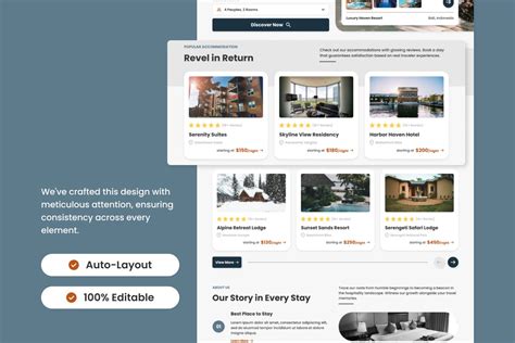 Stayvista Hotel Booking Web Landing Page Design Cuts