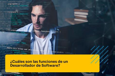 Funciones De Un Desarrollador De Software