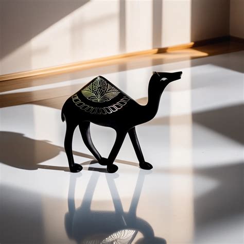 Bidri Silver Inlay 4 Inch Desert Camel Bidri Work Bidri Art Bidri