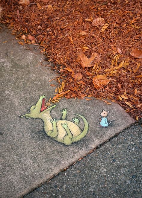Beautiful Autumn By David Zinn 9 Photos Street Art Utopia