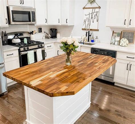 Kitchen Island Butcher Block Countertops