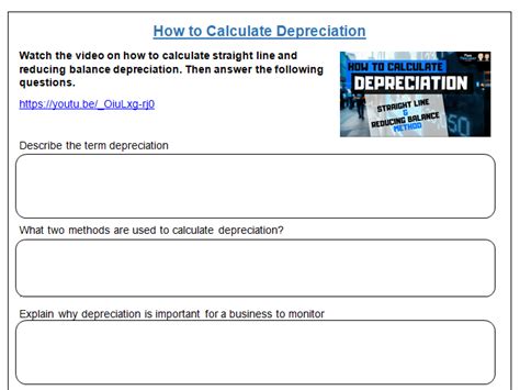 8 Ways To Calculate Depreciation In Excel Journal Of Accountancy Worksheets Library