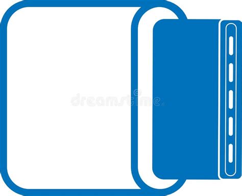 Type C Icon Usb Type Icon Charging Cable Blue Vector Icon Stock