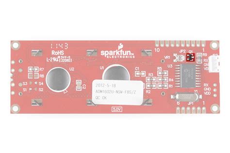 Pic Based Serial Enabled Character Lcd Hookup Guide Sparkfun Learn