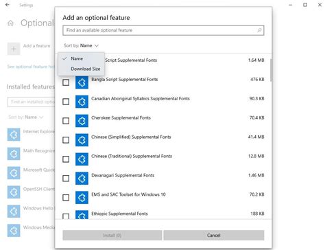 Windows Optional Features Hhbilla