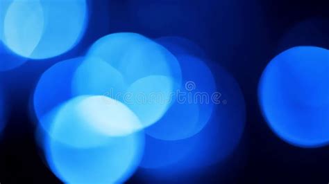 Abstract Blue Bokeh Lights On Black Background Stock Footage Video Of Effect Graphic 351605732