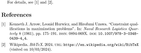 Using BibTeX And BibLaTeX A Short Guide
