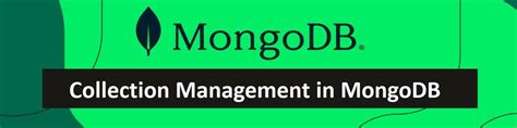 Collection Management In MongoDB KTEXPERTS