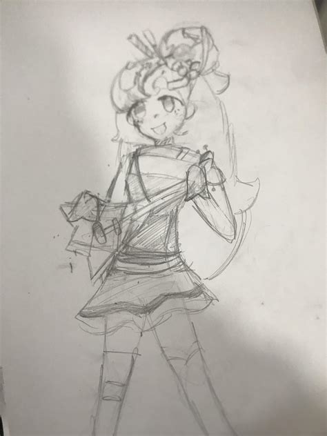 It S The First Time In My Life I Draw A Cookie As A Human And It S Parfait Cookie I Am Not