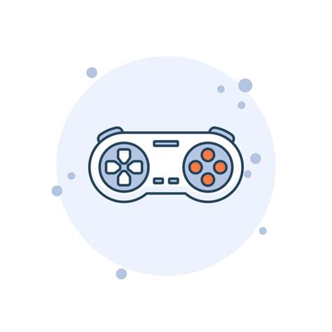 Premium Vector Cartoon Gamepad Icon Vector Illustration Joystick On