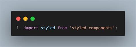 Styled Components