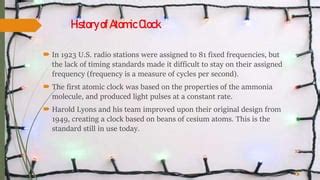 Atomic Clock Pptx