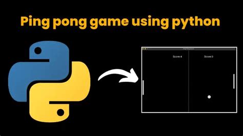Ping Pong Game Using Python With Source Code Codewithcurious