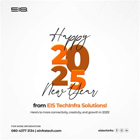 Eistechinfra Techinfrasolutions Avsolutions Happynewyear2025