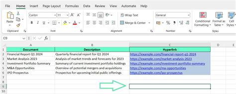 search excel for hyperlinks downloadable template