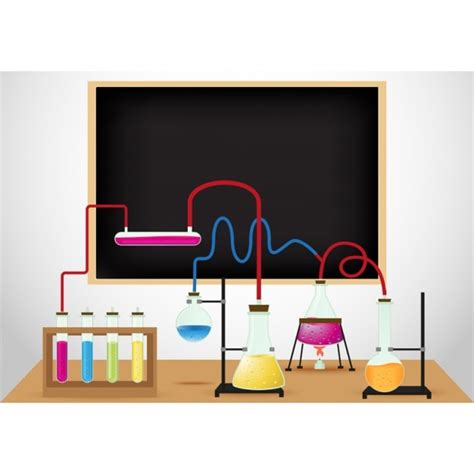 Premium Vector Science Class Background
