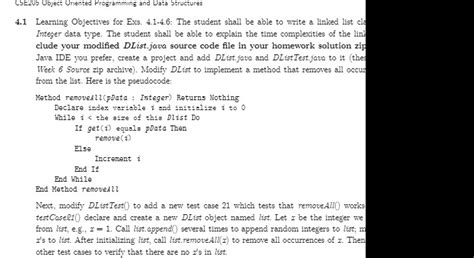 Cse205 Object Oriented Programming And Data Structures 41 Course Hero