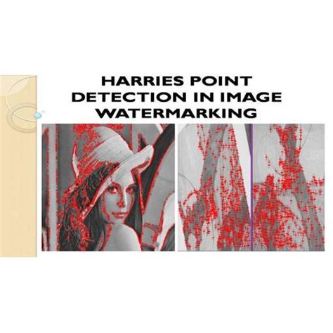 Robust Watermarking With Harris Point Detection Technique Techpacs Canada Limited