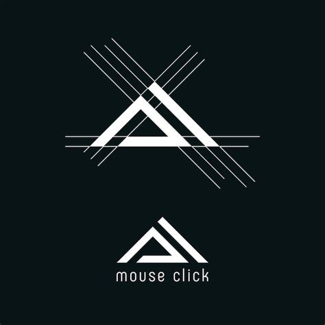 Premium Vector Free Vector Mouse Click Logo Design
