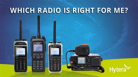 Which Radio Is Right For Me A Walkthrough The Hytera Dmr Range Part 2 Hytera Europe Blogs