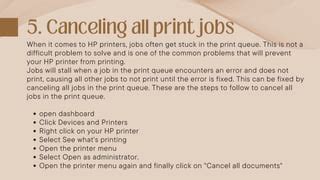 Hp Printer Not Working Pdf