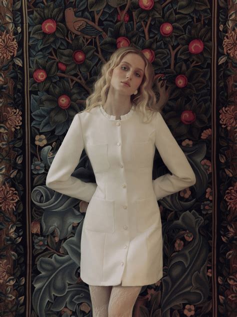 Платье жакет мини с застежкой на пуговицы Lichi Online Fashion Store