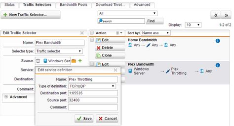 How To Qos Limit Upload Bandwidth To External Plex Clients Network