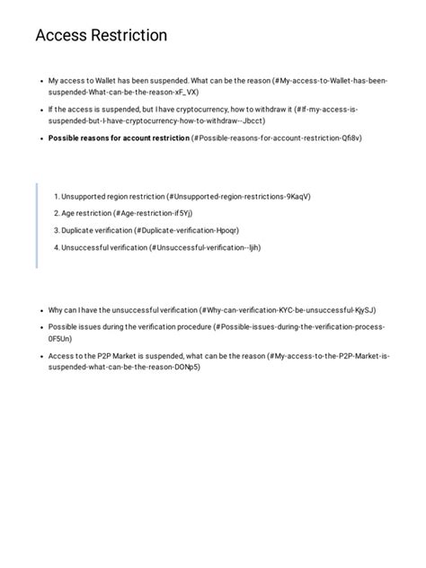 Access Restriction Wallet En Pdf Applications Of Cryptography