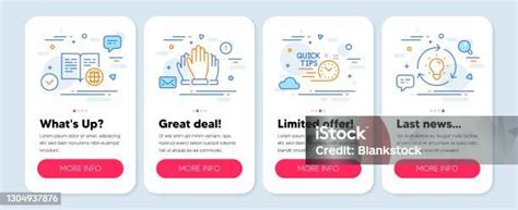 인터넷 책 투표 빠른 팁 기호와 같은 라인 아이콘 집합입니다 아이디어 라인 아이콘입니다 벡터 교육에 대한 스톡 벡터 아트 및 기타 이미지 Istock